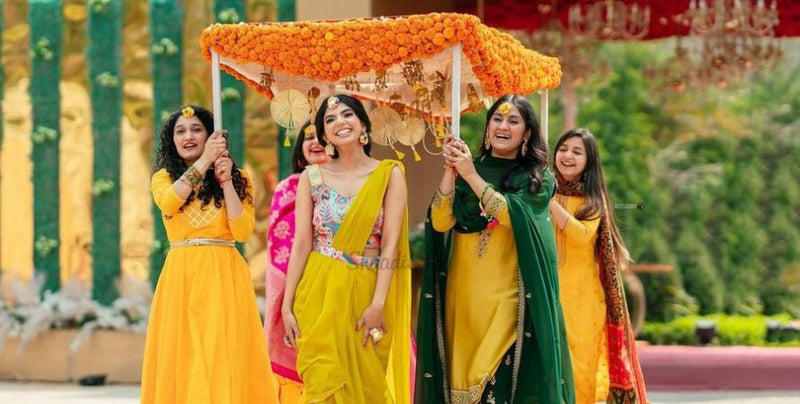 Amazing Haldi Attire Selection for Brides-to-Be